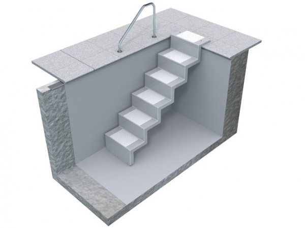 Köp Pooltrappa Elegance hos Vattenbutiken.se